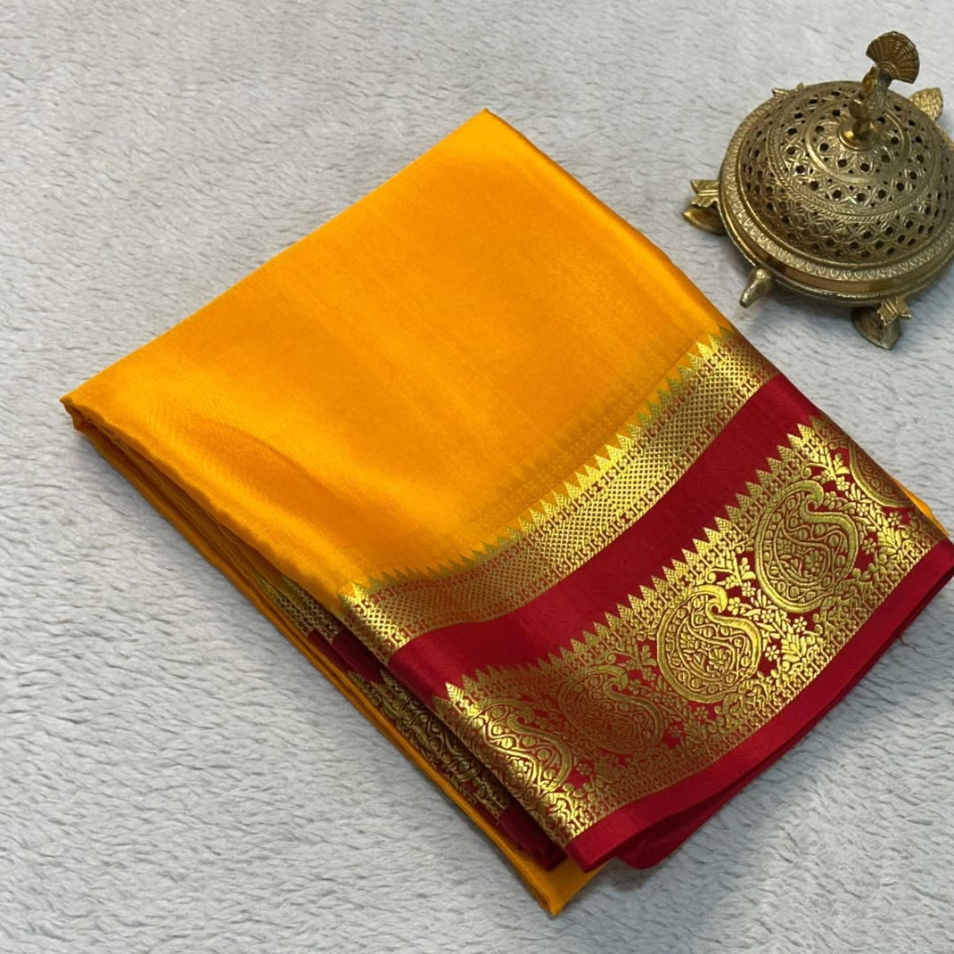 Buy Mysore Pattu Sarees Online - Handloom Silk & Kanjivaram Collection