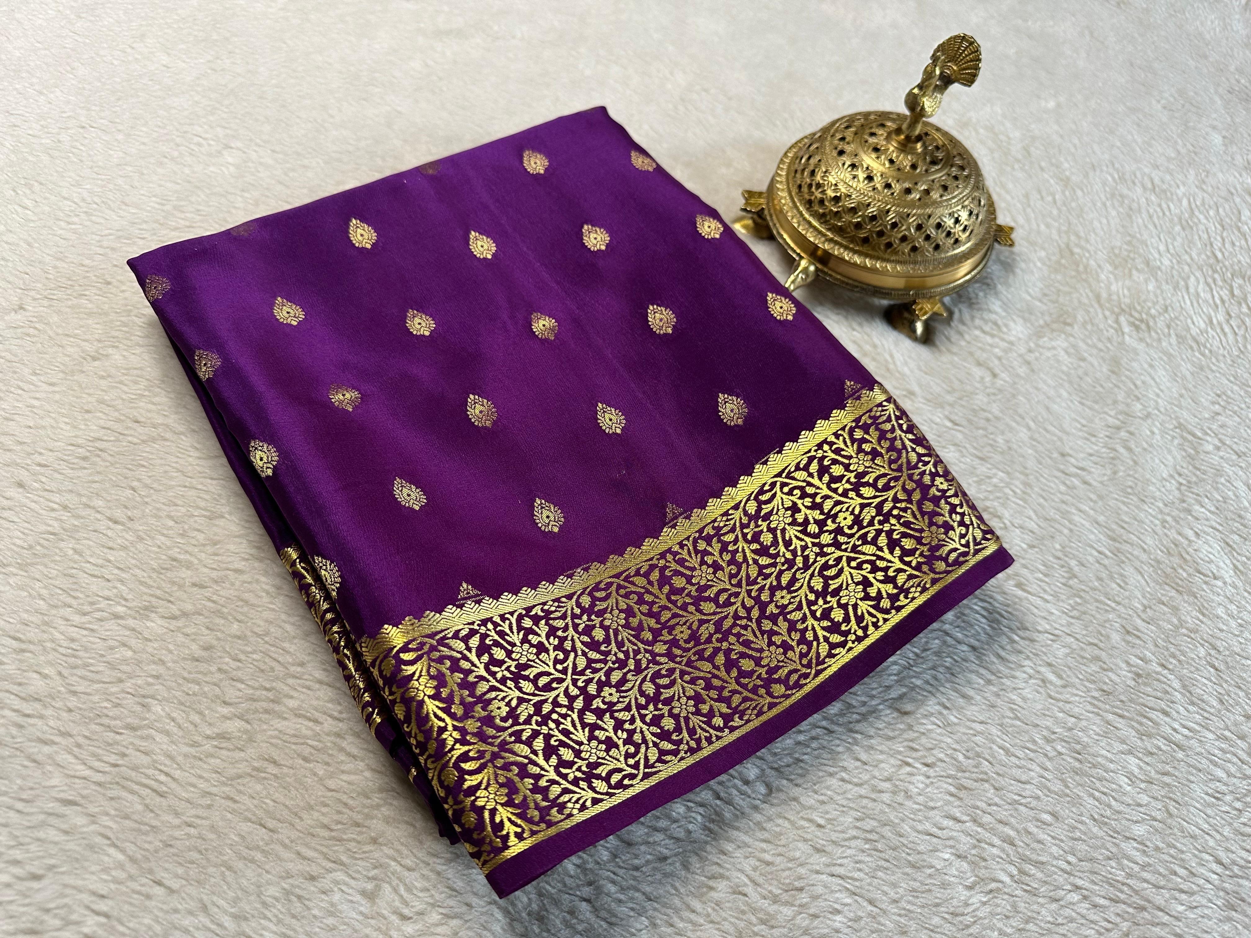 Tradition & Style Combined: Mysore Silk Sarees Online – Mysore Pattu